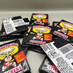 1986 Garbage Pail Kids Series 5 Topps Wax Pack Authentic | Price for 1 ...