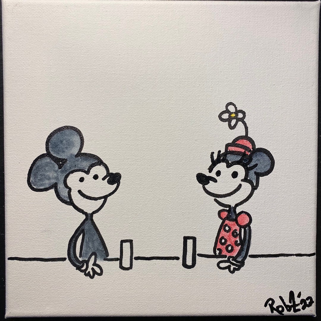 Mickey and Minnie Cocktail Hour - Etsy