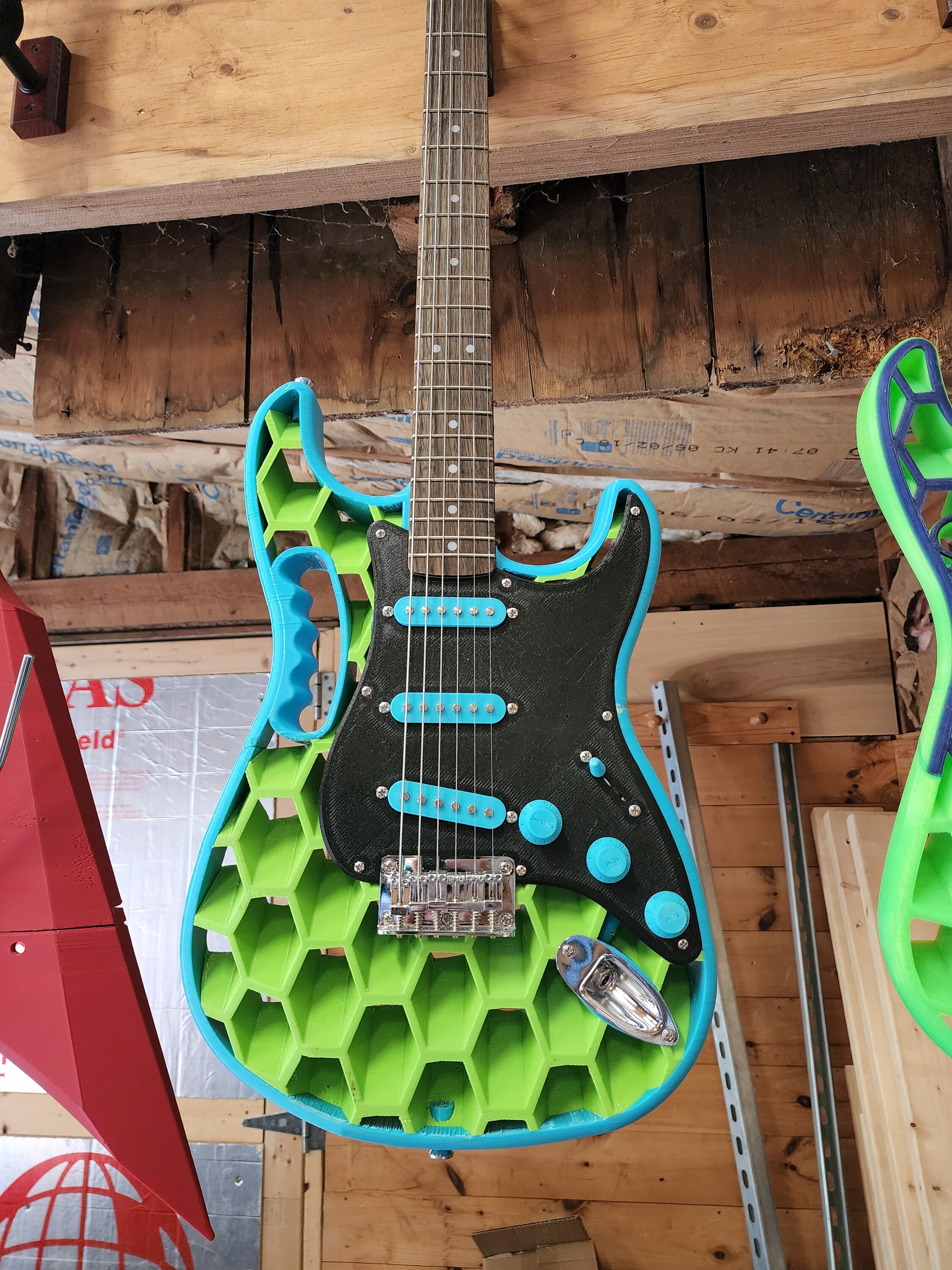 Custom 3D Printed Guitar - Etsy