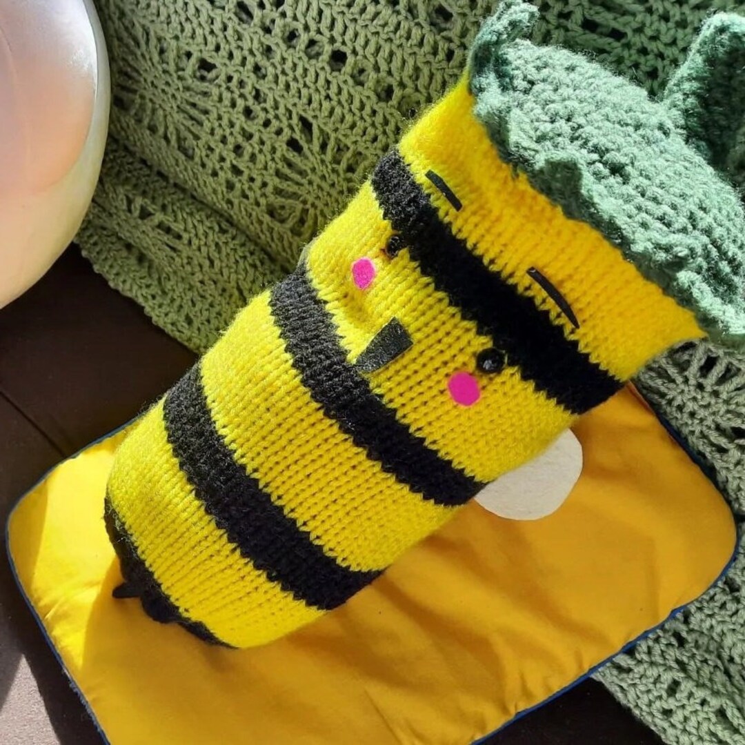 The Pepper Bee Mascot Plushie - Etsy