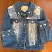 Girls Cloud Style Denim Jacket - Age 7-10 - Etsy