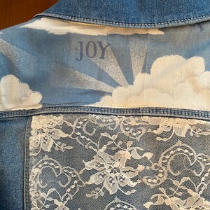 Girls Cloud Style Denim Jacket - Age 7-10 - Etsy