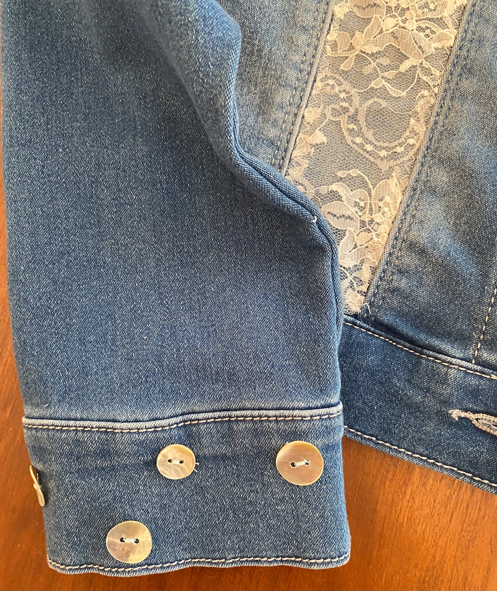 Girls Cloud Style Denim Jacket - Age 7-10 - Etsy