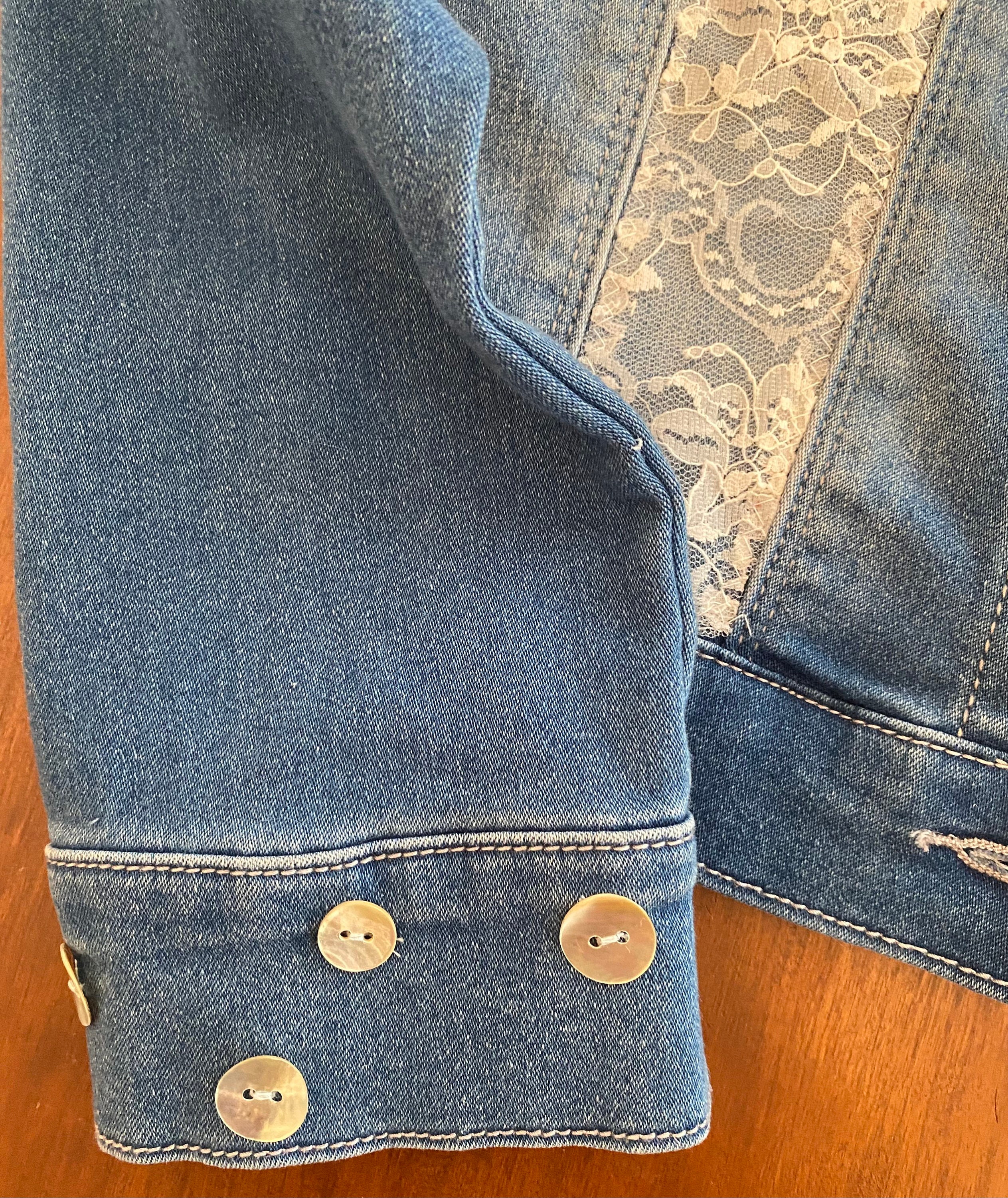 Girls Cloud Style Denim Jacket - Age 7-10 - Etsy