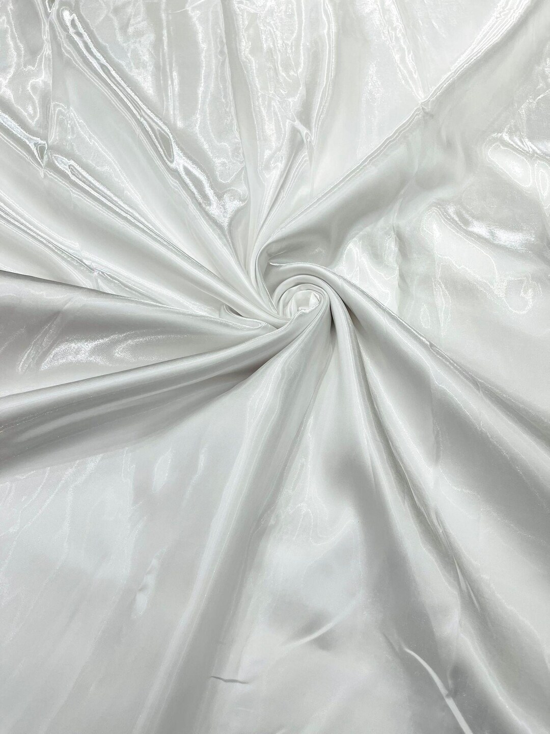 Off White Bridal Liquid Satin Fabric-glossy Satin-58” Wide-prom. - Etsy