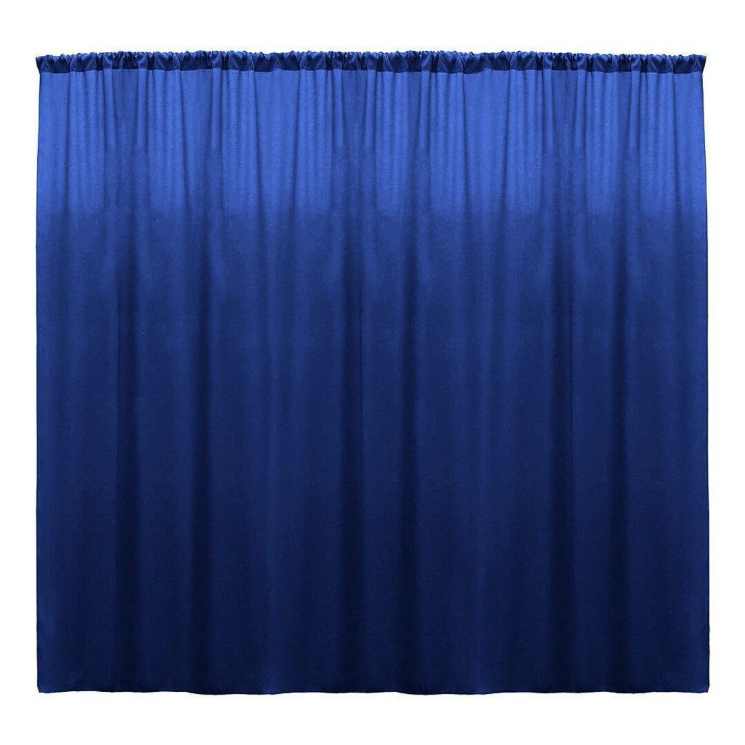 Royal Blue SEAMLESS Backdrop Drape Panel All Sizes Available in ...
