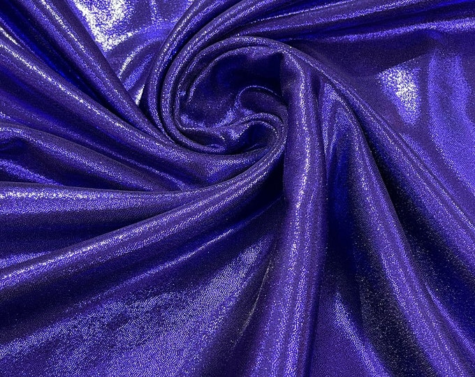 Mauve, 58/60 Shiny Finger Foil 4-way Stretch Heavy Nylon Spandex ...
