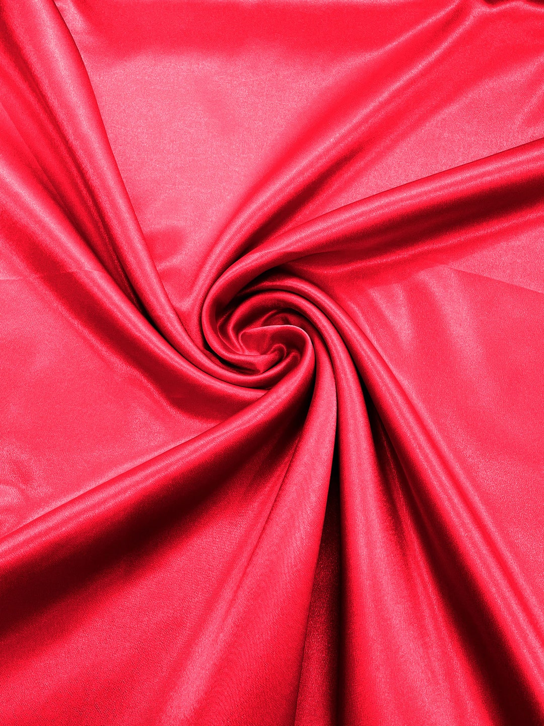 Neon Pink Crepe Back Satin Bridal Fabric Draper/prom/wedding/58" Inches ...