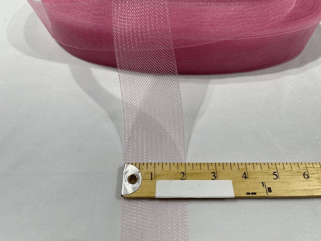 Crinoline Horsehair Braid Trim 2 Inch -sold by the Yard. Dusty Rose - Etsy