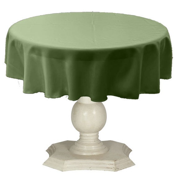 Mantel Redondo Verde Claro