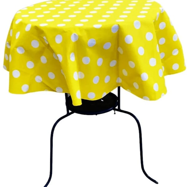 Polka Dot Tablecloth - Etsy