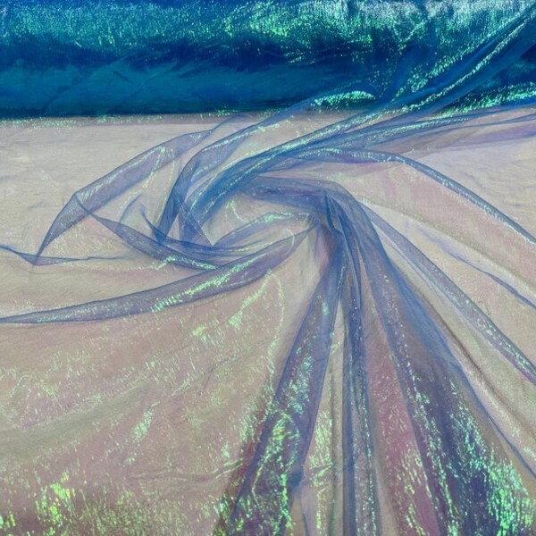 Iridescent See Through Fabric - Etsy