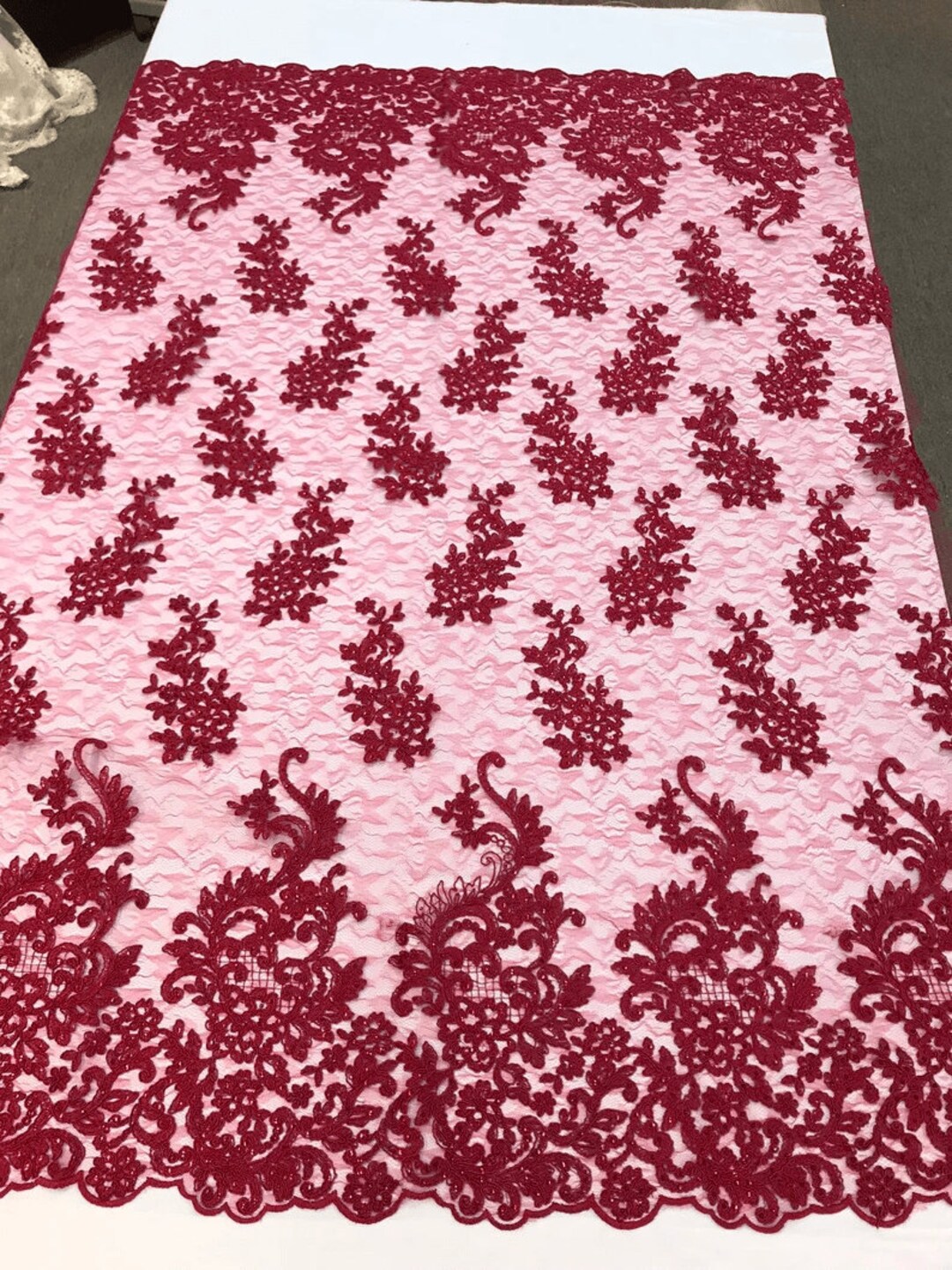 Lace Tablecloth Texture