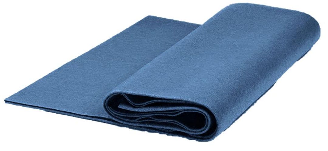 Coppen Blue Acrylic Craft Felt Fabric by the Yard 72" Wide - Etsy
