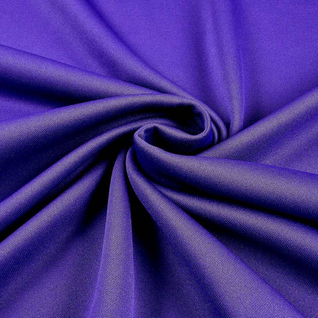 59/60" Wide 100% Polyester Wrinkle Free Stretch Double Knit Scuba ...
