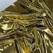 Gold Chrome Mirror Reflective Vinyl Fabric / Crafting Apparel ...