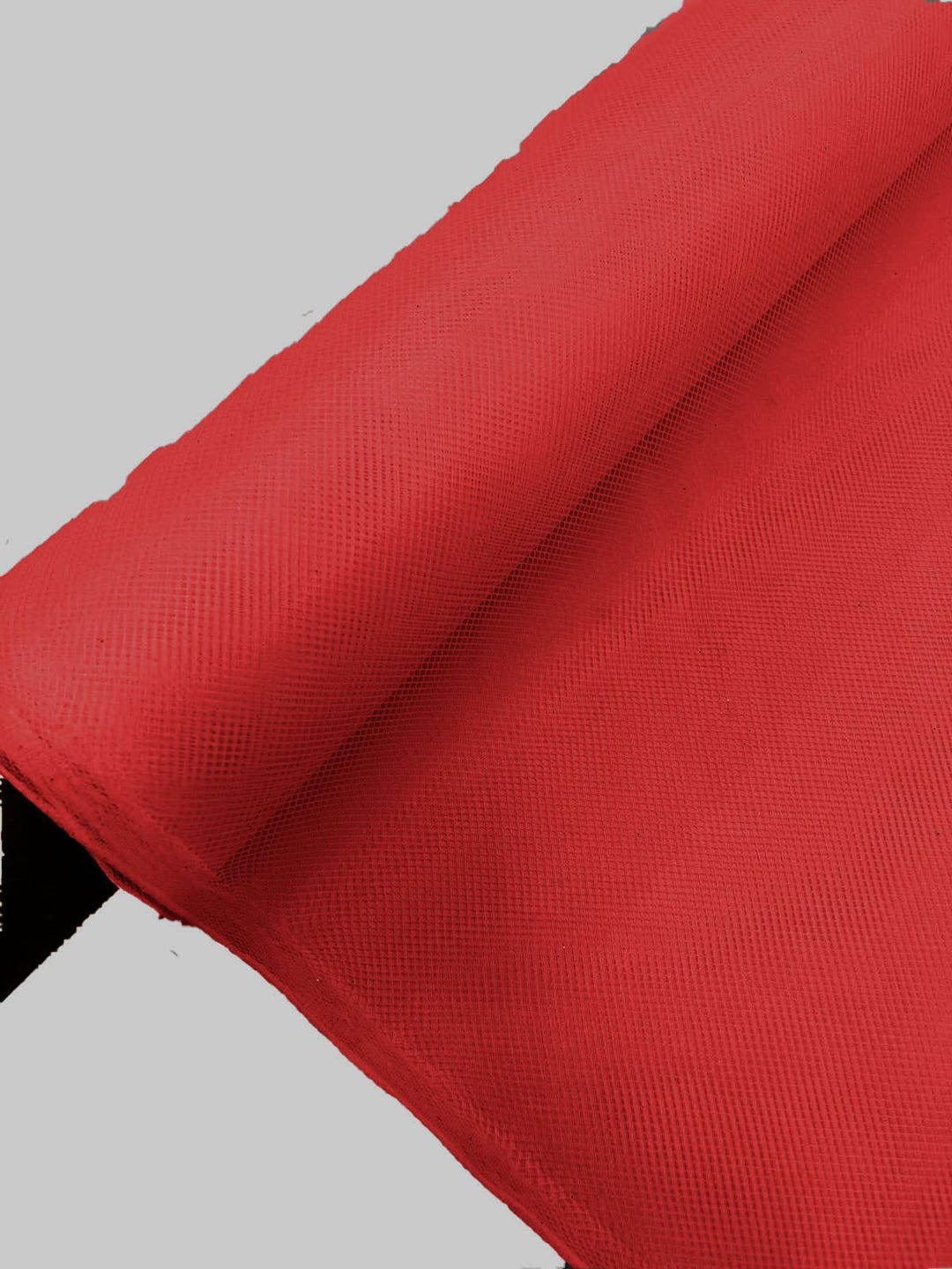 Red Hard Net Tulle Crinoline Fabric/petticoat Fabric/54" Wide/stiff ...