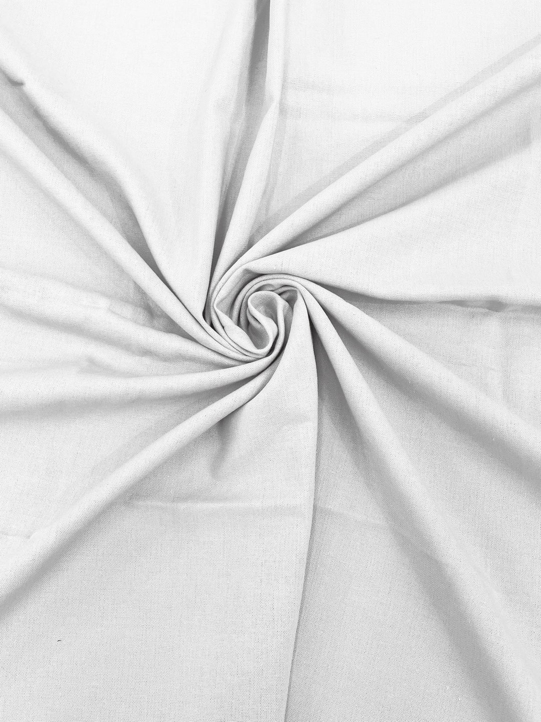 White Medium Weight Natural Linen Fabric/50 " Wide/clothing - Etsy