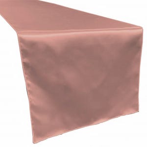 Mauve Bridal Satin Table Runner, Wedding Banquet Decoration, ( Choose ...