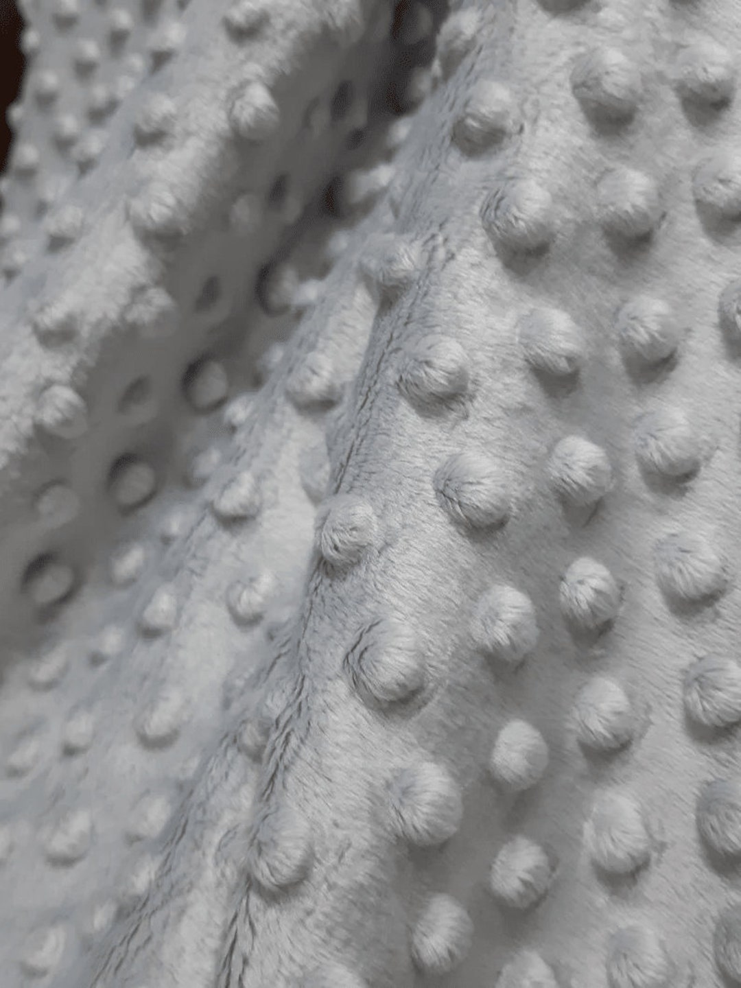 58" Wide 100% Polyester Minky Dimple Dot Soft Cuddle Fabric SEW Craft ...