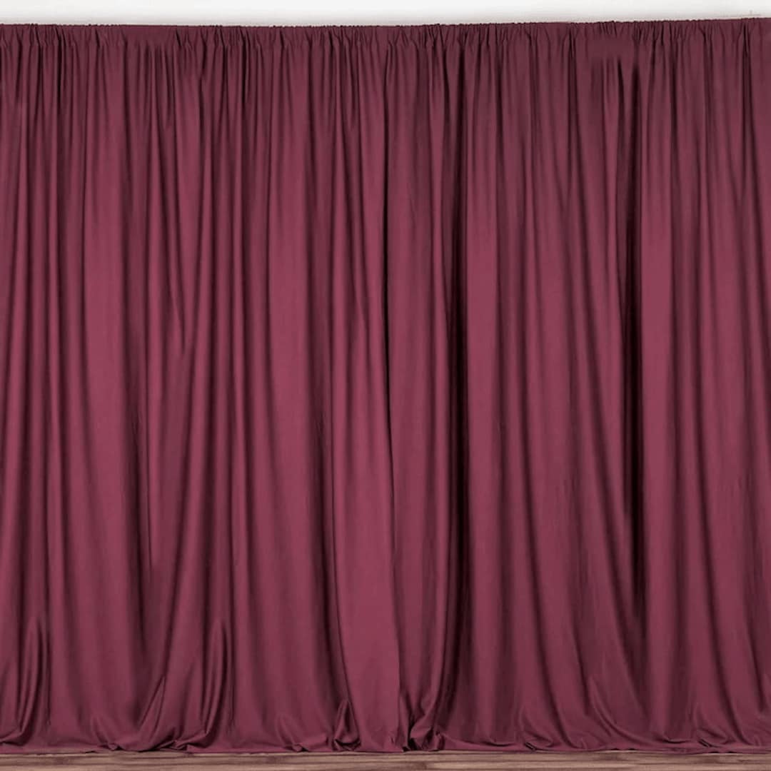 Backdrop Drape Panel, All Sizes Available in Polyester Poplin, Party ...