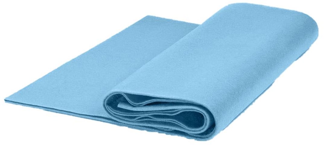 Light Blue Acrylic Craft Felt Fabric by the Yard 72" Wide - Etsy