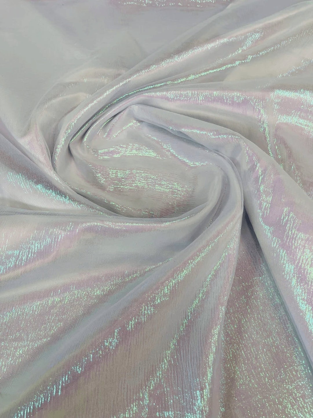 Crush Iridescent Shimmer Organza Fabric 45” Wide, Sells by the Yard ...
