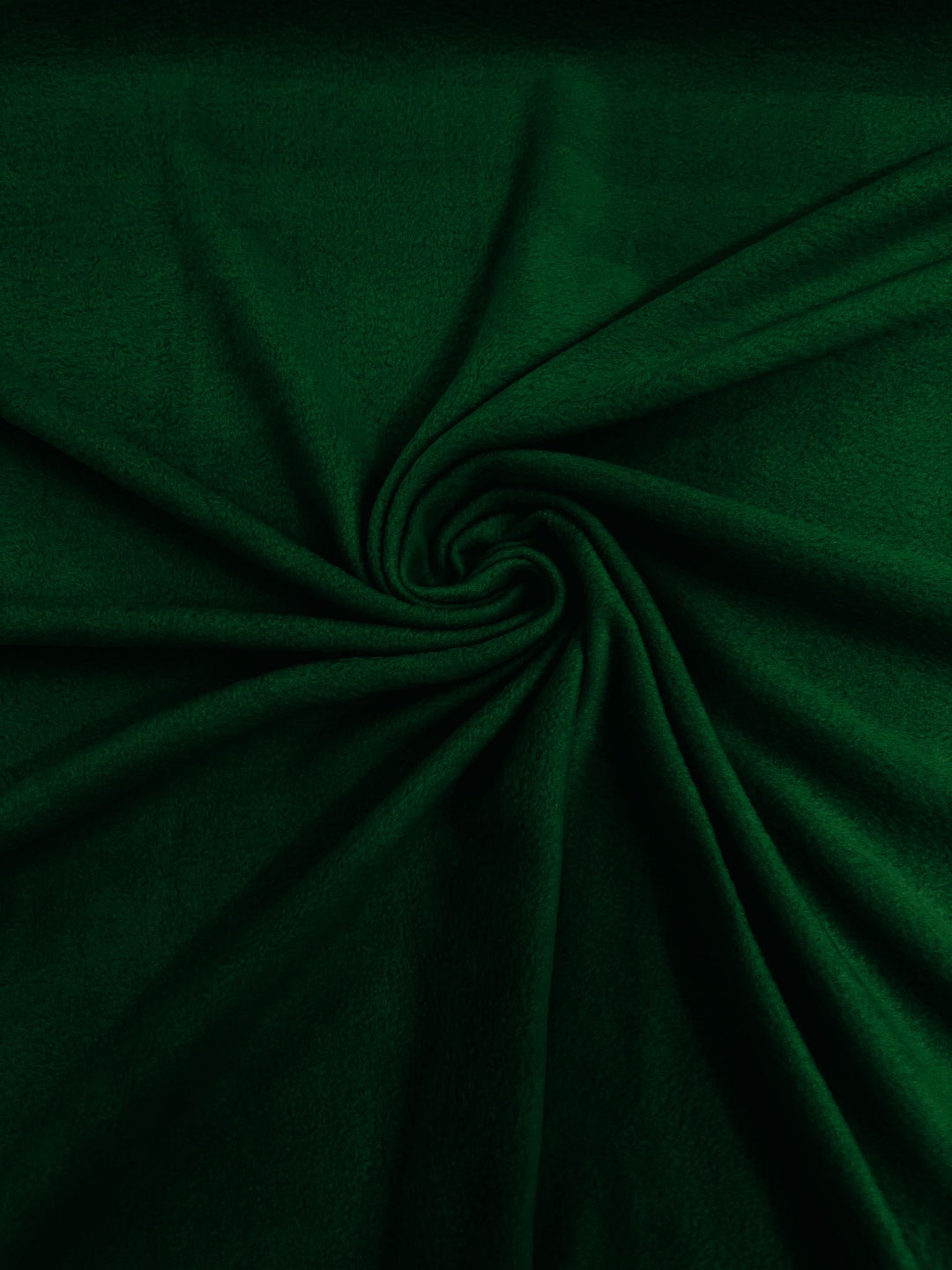 Hunter Green Solid Polar Fleece Fabric Soldbytheyard 60" Wide|antipilling 245GSM |medium Soft ...