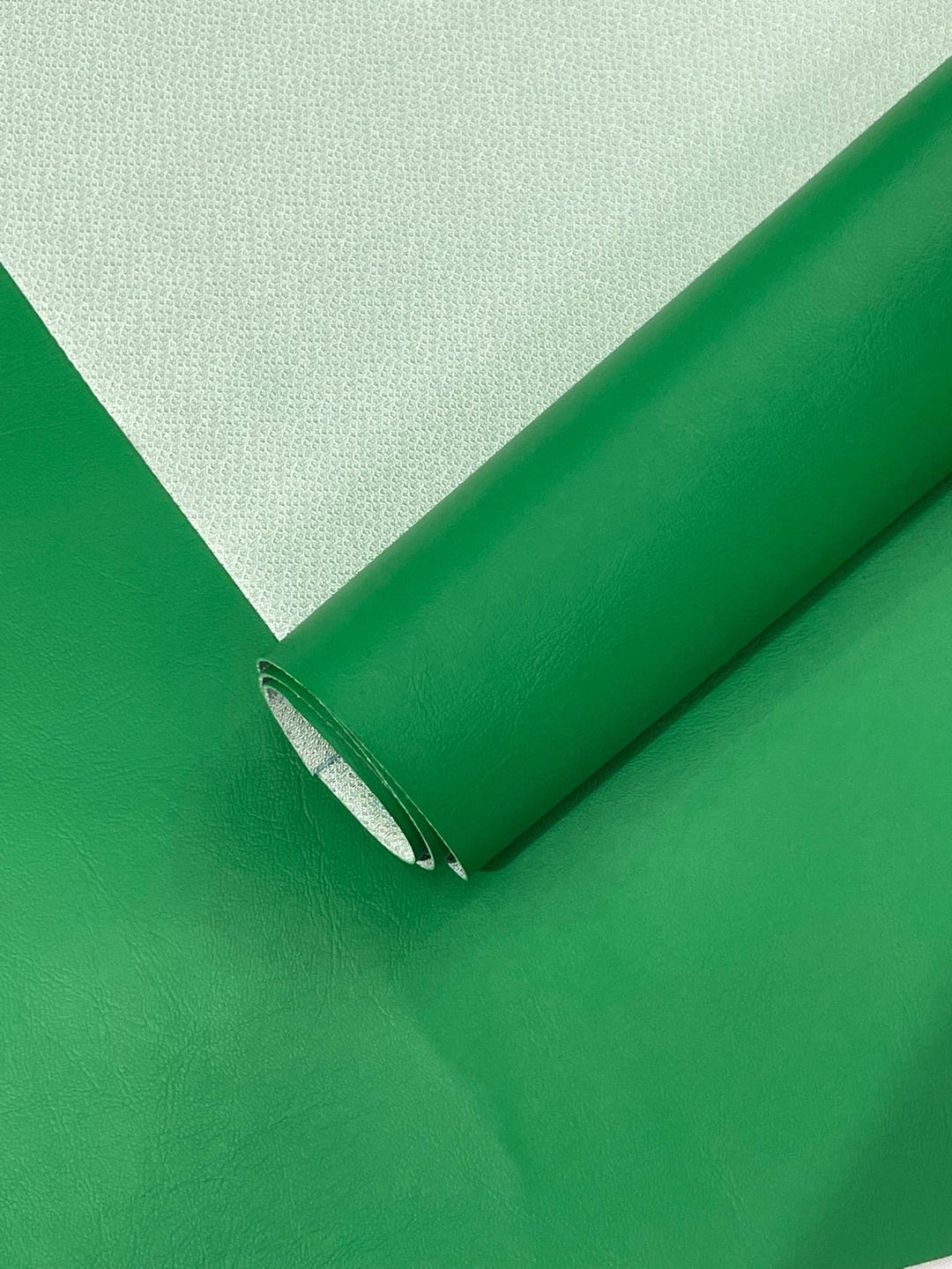 Kelly Green Marine Vinyl Fabric Sold by the Yard/vinyl Fabric Faux ...