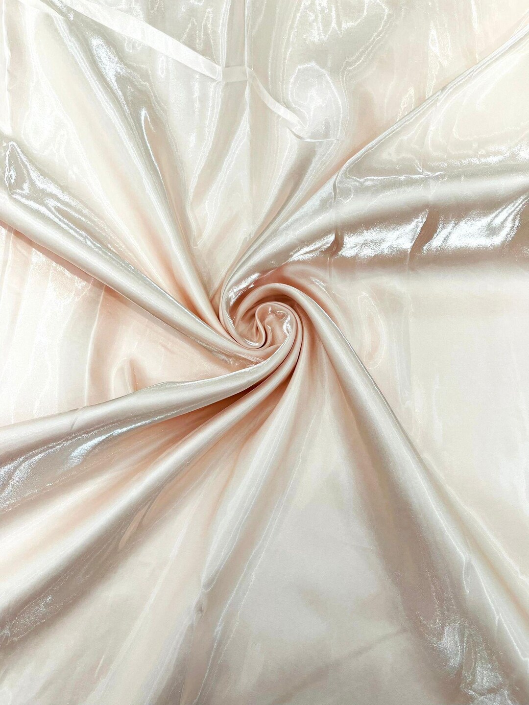 Blush Bridal Liquid Satin Fabric-glossy Satin-58” Wide-prom. - Etsy