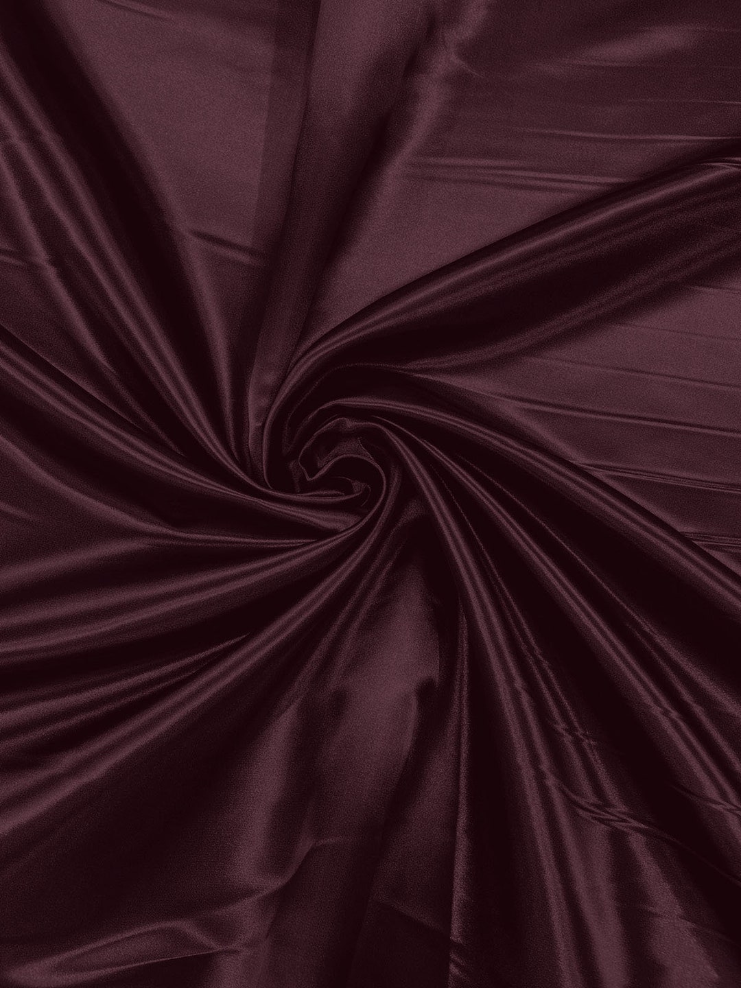 Raisin Shiny Bridal Satin Fabric for Wedding Dress, 60" Inches Wide ...