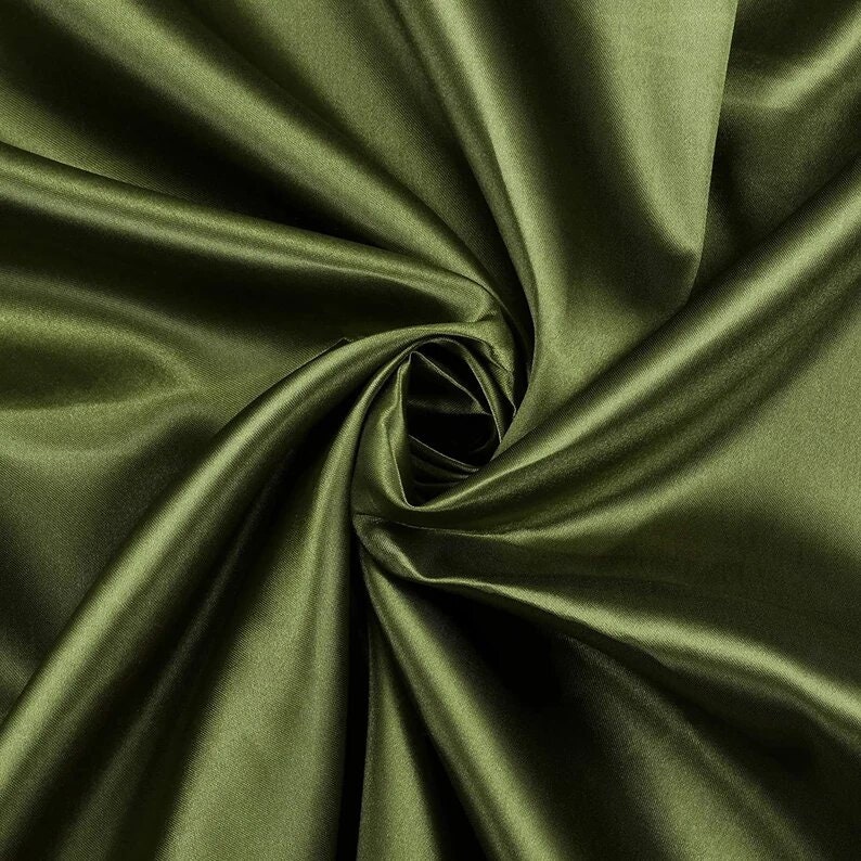 Charmeuse Bridal Solid Satin Fabric for Wedding Dress Fashion - Etsy