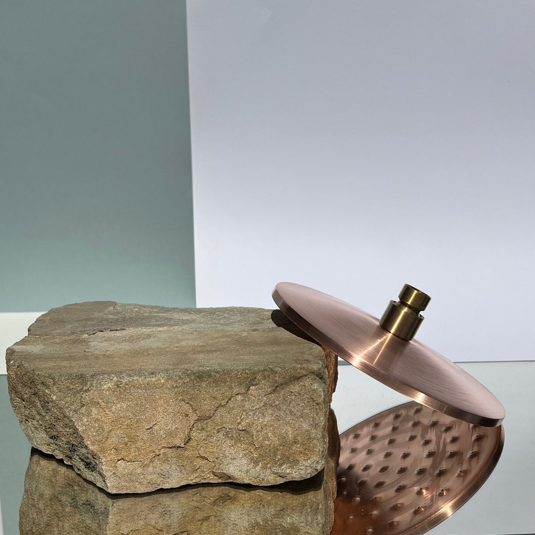 Lennox Modern Copper Shower Head 200 - Etsy