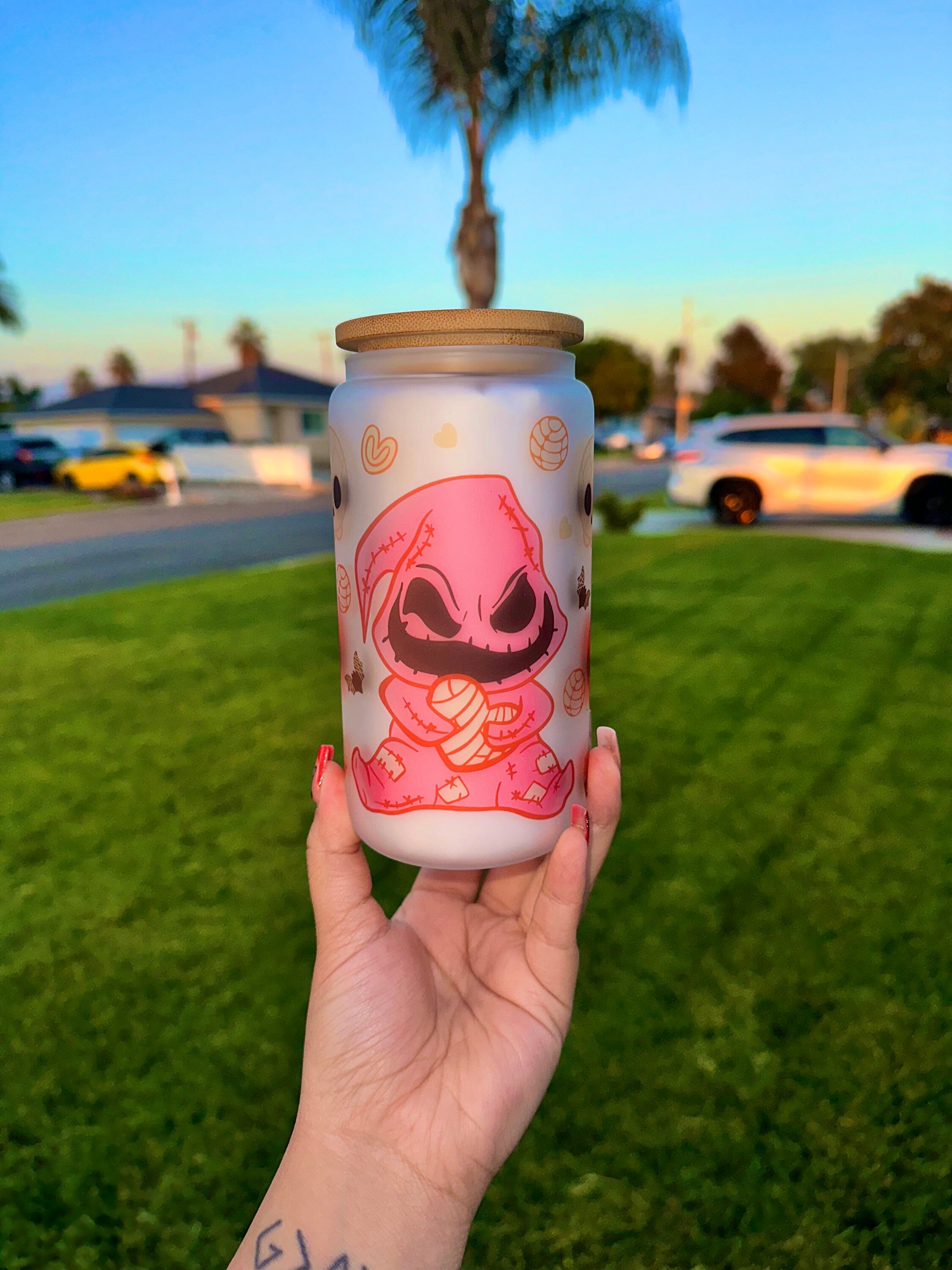 Pink Oogie Boogie Concha Cup - Etsy