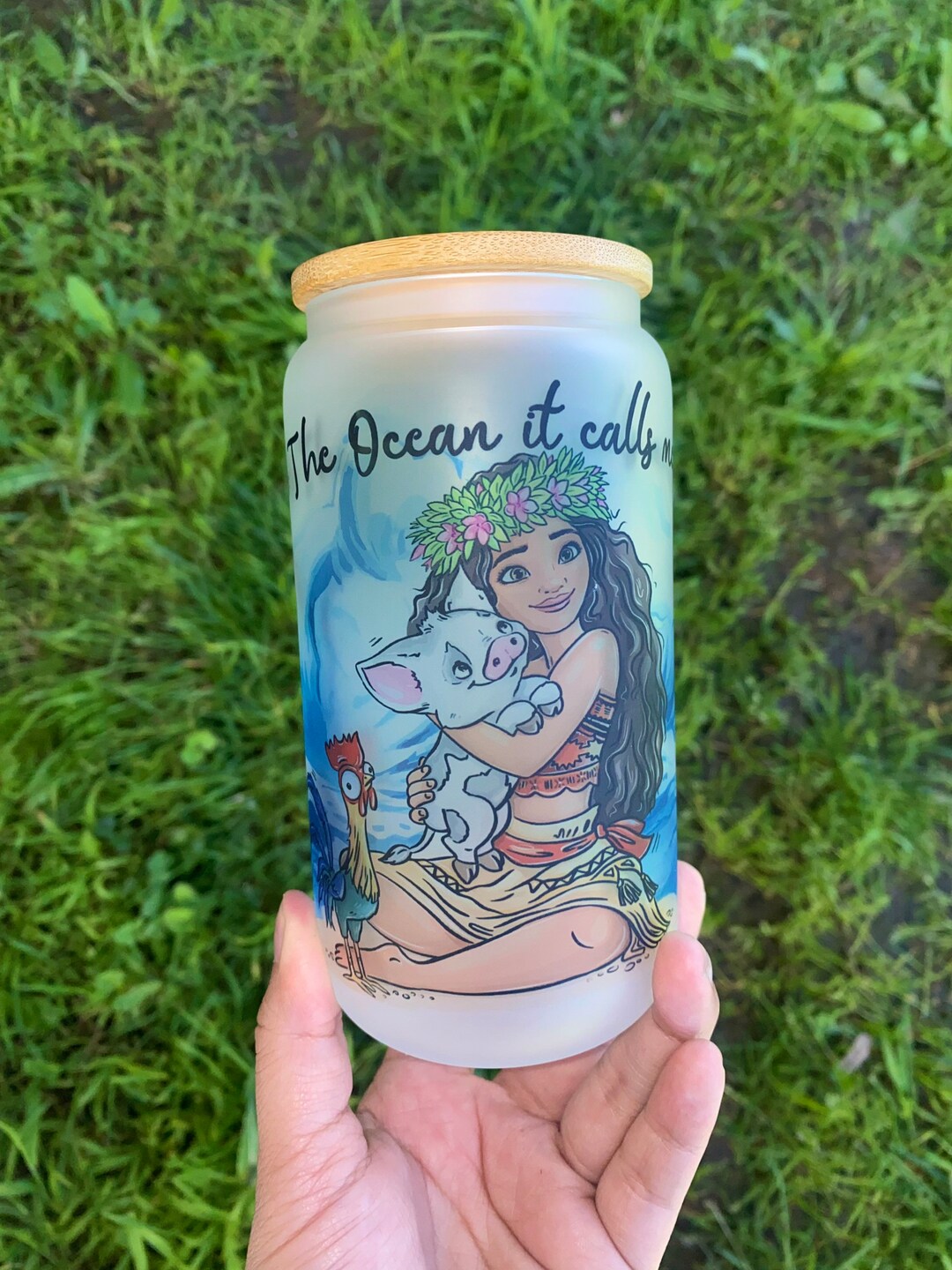 Moana Glass Cup - Etsy