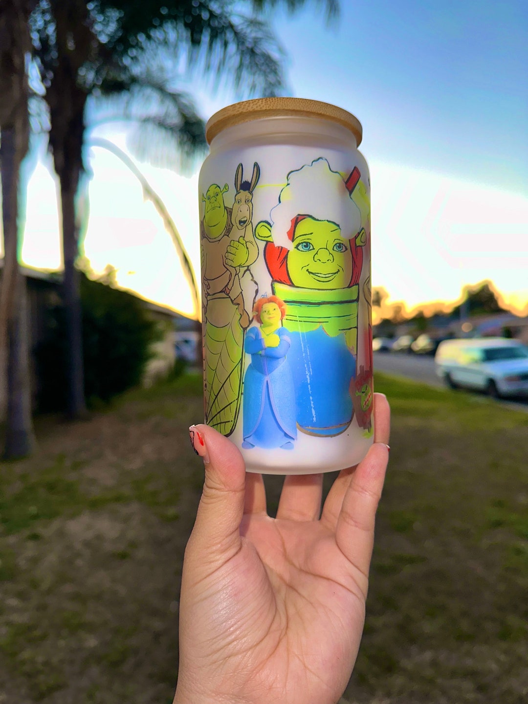 Shrek Cup - Etsy