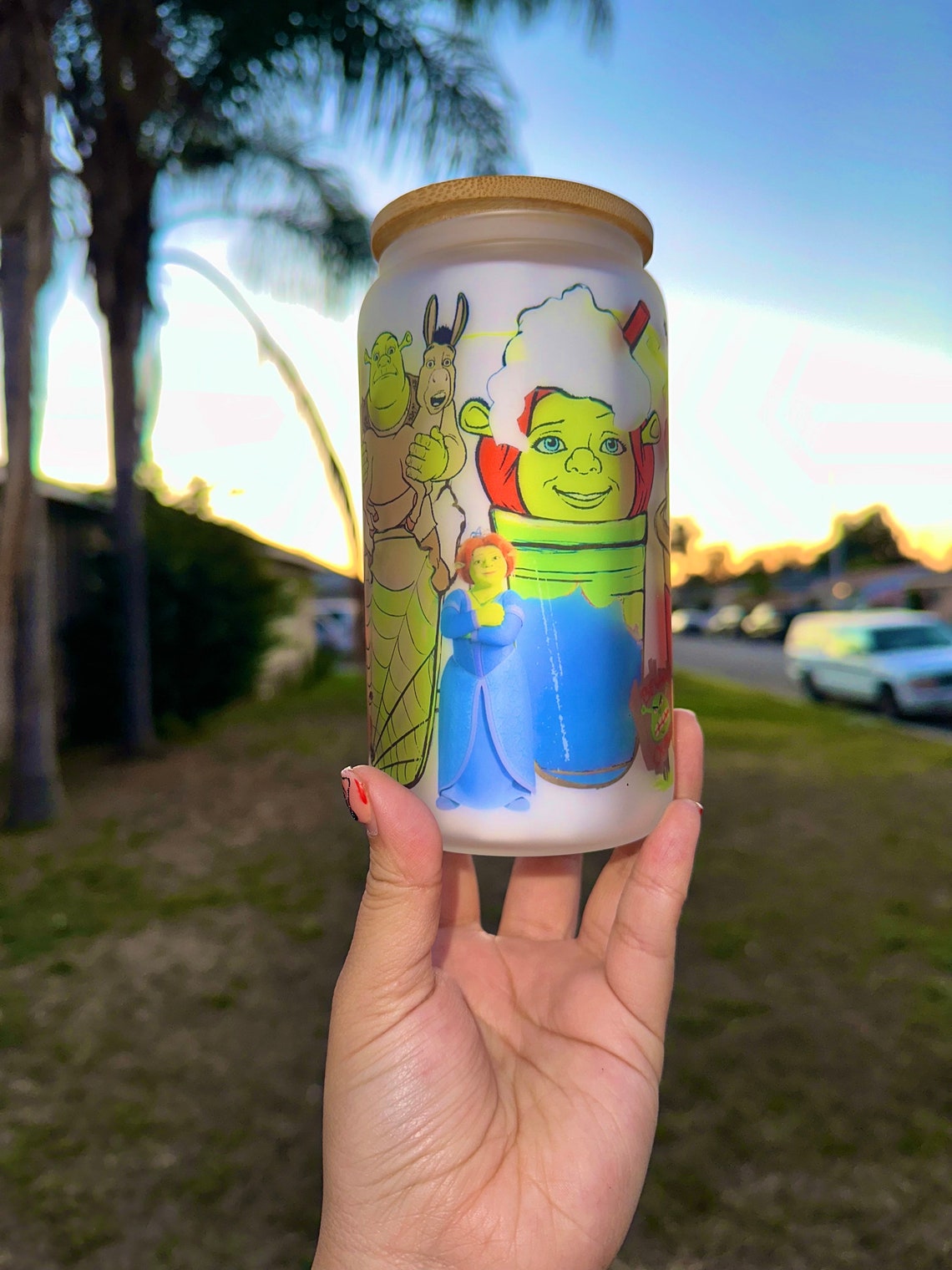 Shrek Cup - Etsy