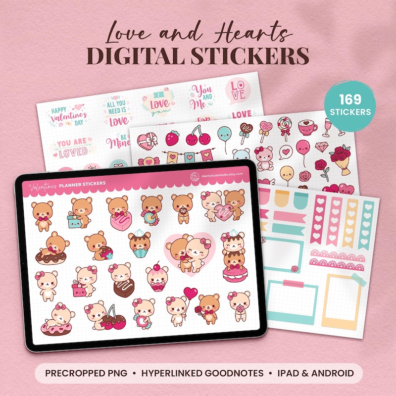 Cute Kawaii Stickers - Etsy