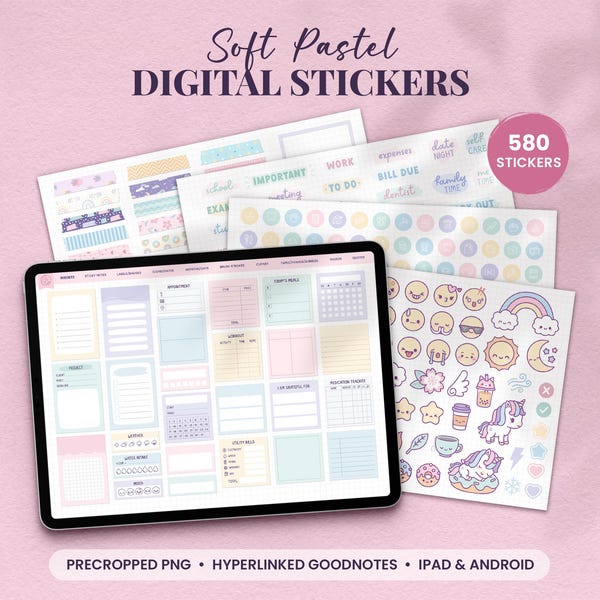 Kawaii Planner Stickers - Etsy