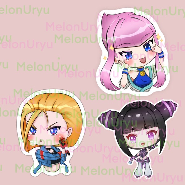 Street Fighter 6 Stickers - Etsy