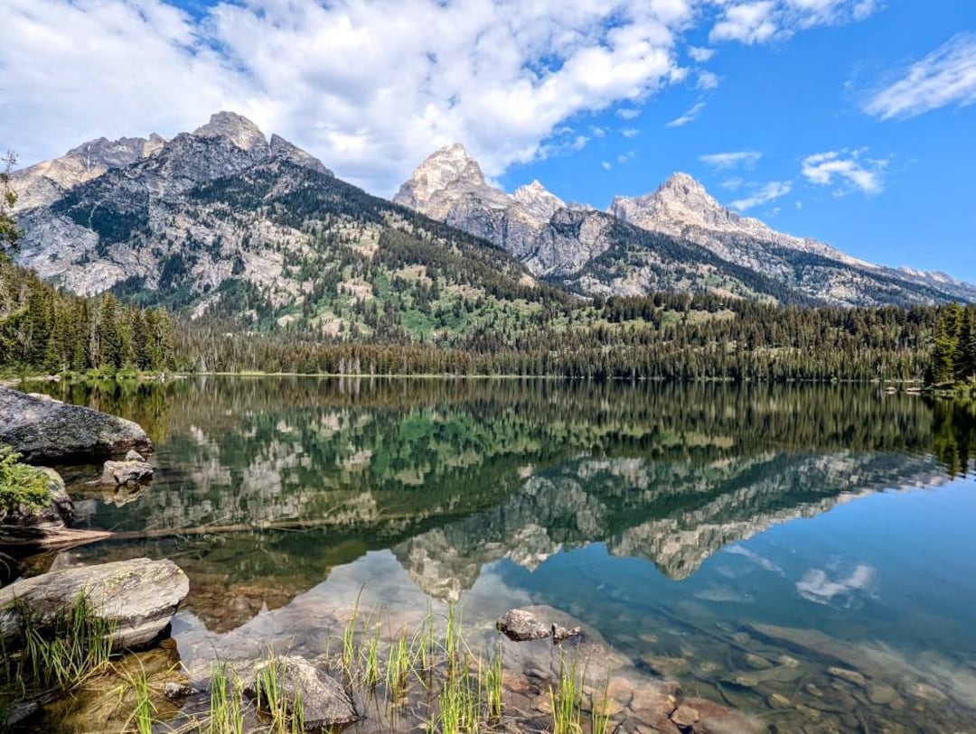 Grand Teton National Park- Taggart Lake, Nature Photography, Wall Art ...