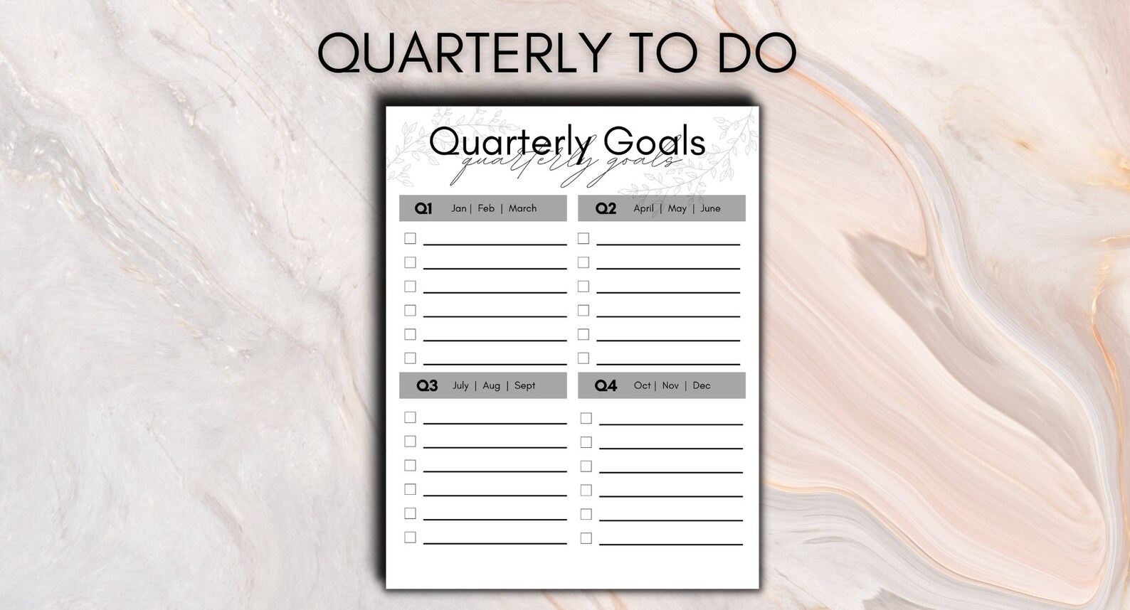 Ultimate to Do List Bundle, Instant Download, 5 to Do Blank Templates ...