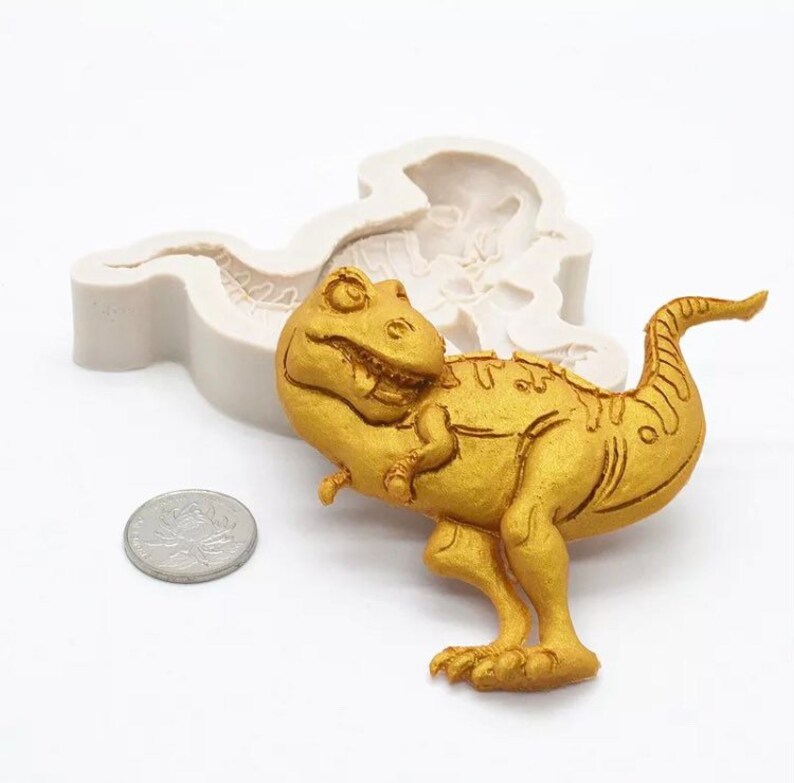 Dinosaur Silicone Mould T-rex - Etsy
