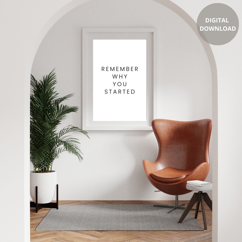 Remember Why You Started Print, Quotes About Life, Inspirational Quote ...