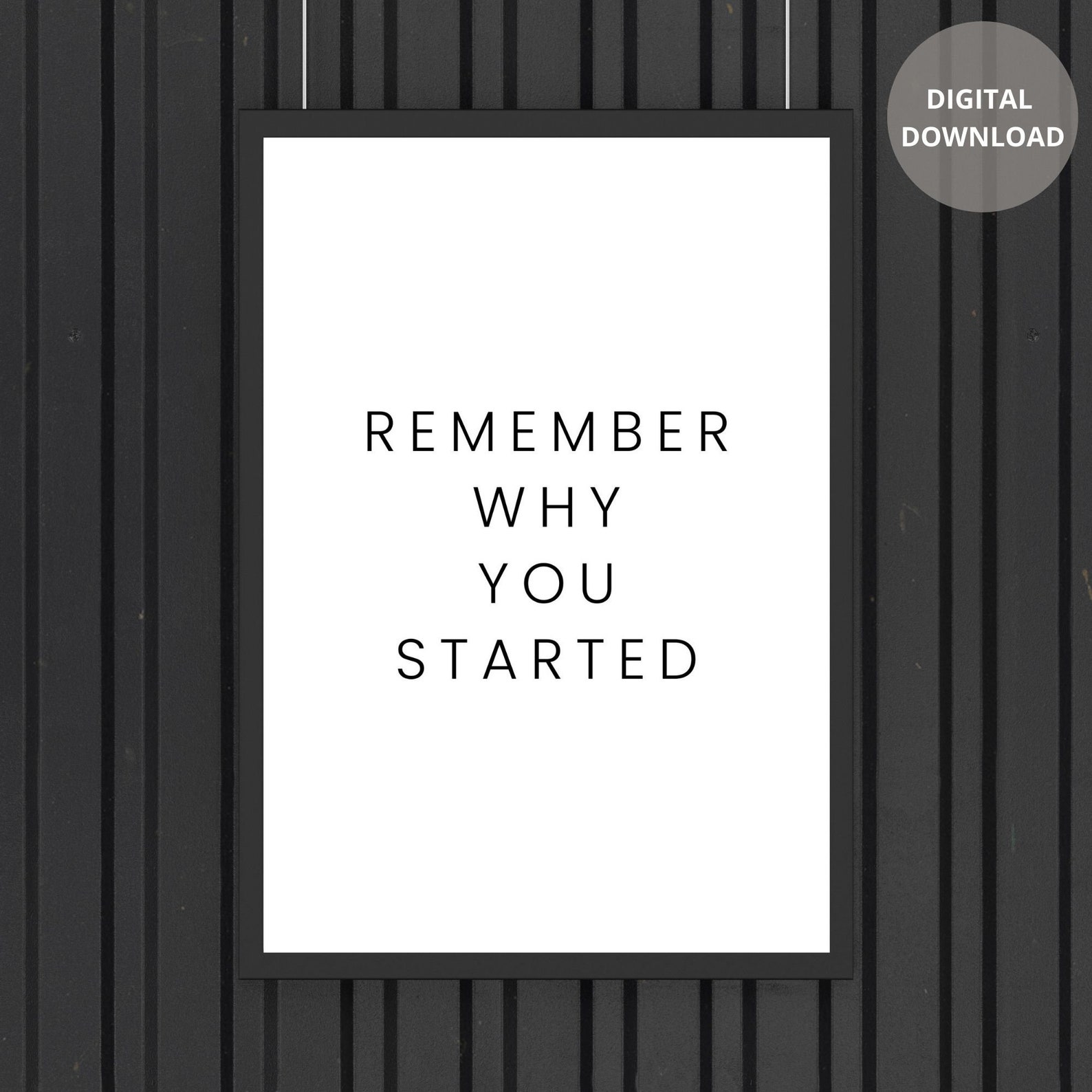 Remember Why You Started Print, Quotes About Life, Inspirational Quote ...