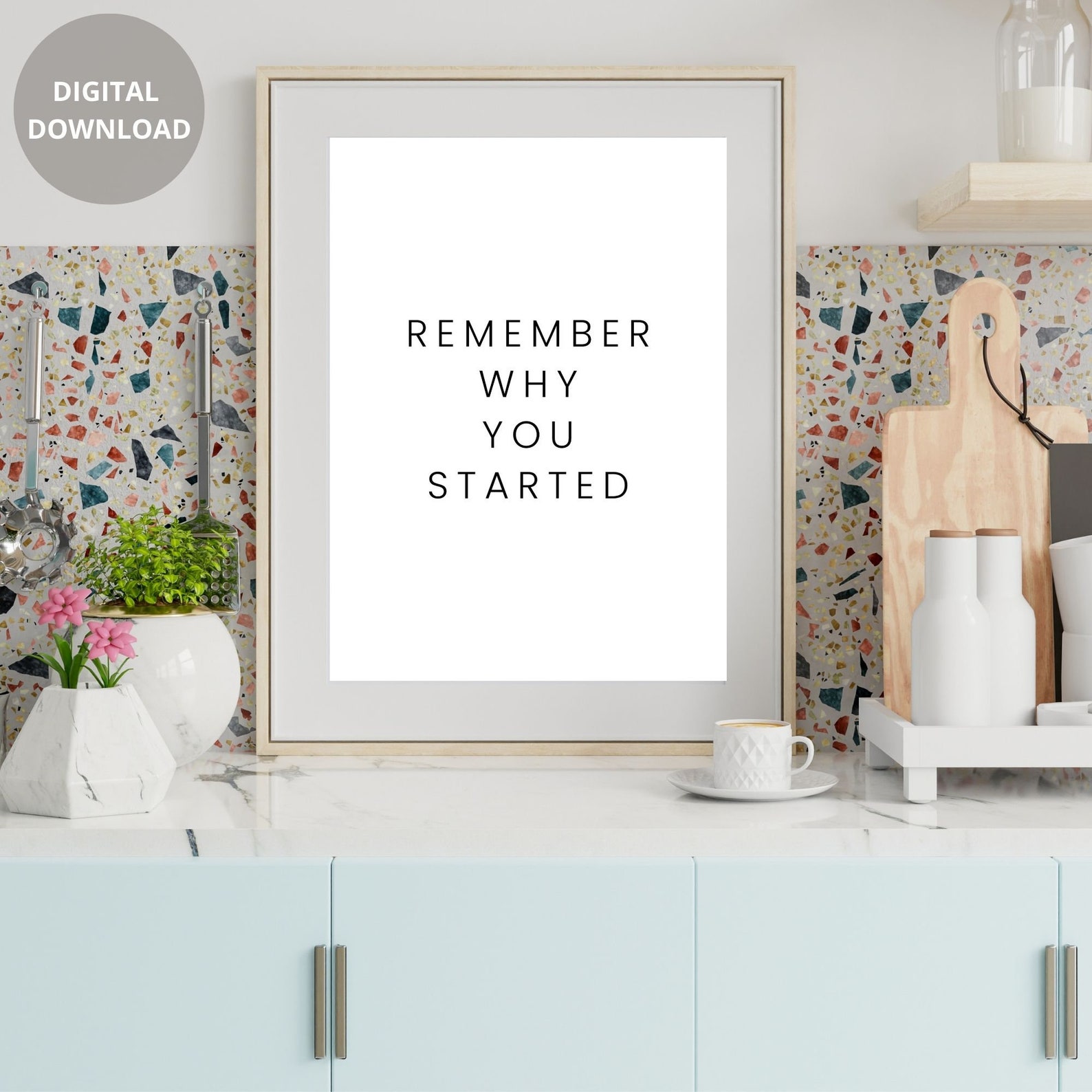 Remember Why You Started Print, Quotes About Life, Inspirational Quote ...