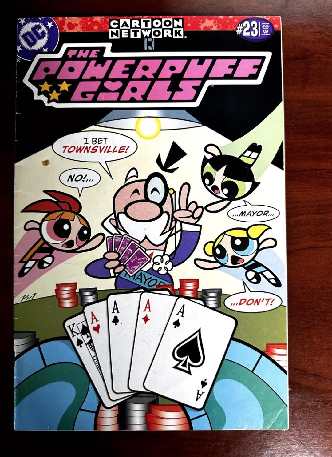 The Powerpuff Girls 23 Cartoon Network DC Comics 2002 VF I Combine Ship ...