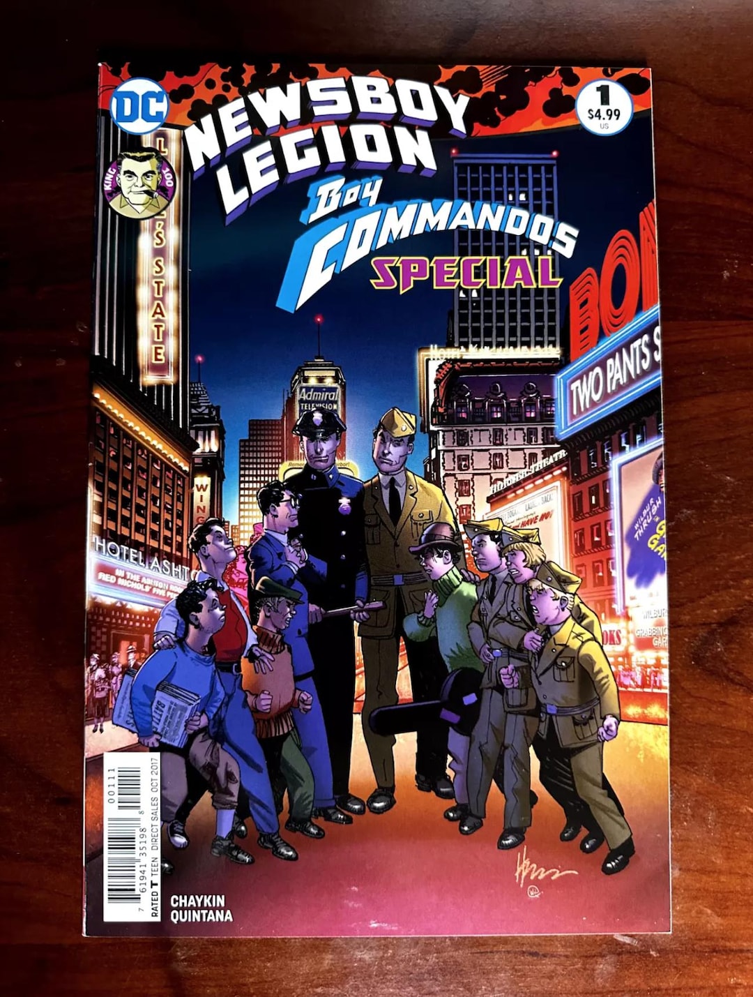 The Newsboy Legion and the Boy Commandos Special 1 DC Comics October ...