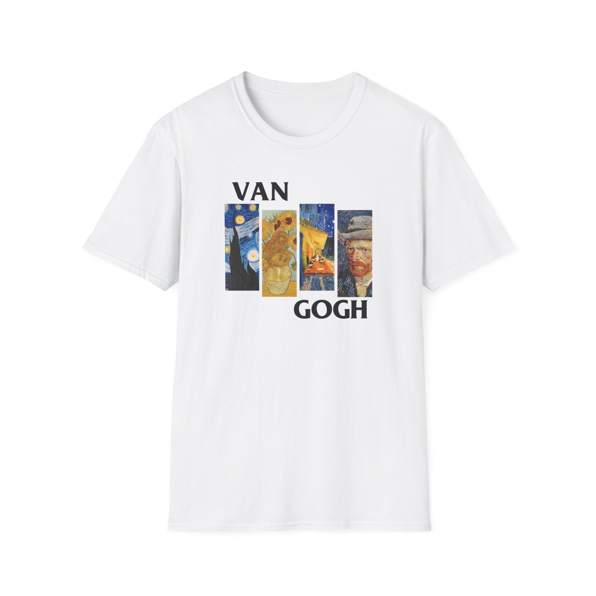 Vincent Van Gogh T-shirt Starry Night the Sunflowers Cafe Terrace at ...