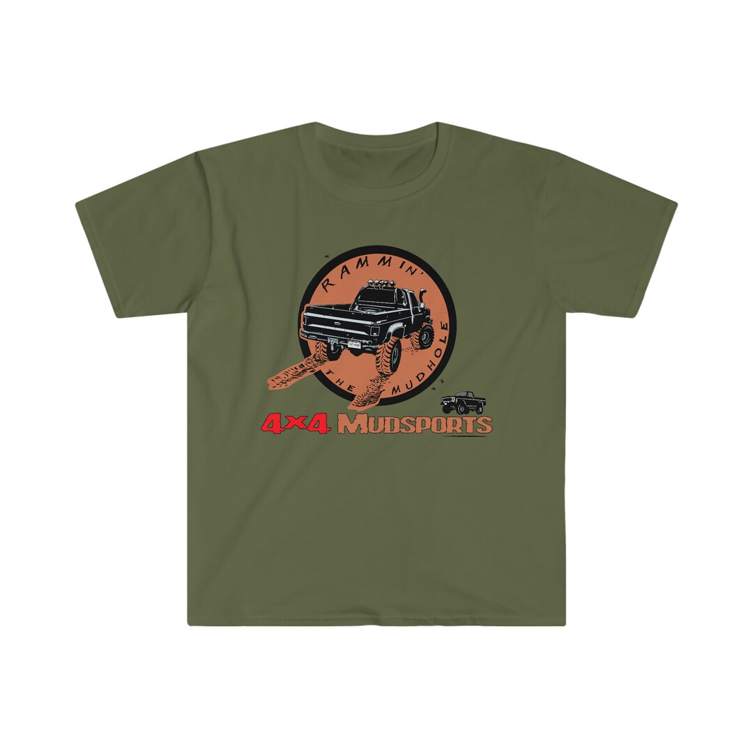 4X4 Mudding T-shirt off Road Mud Hole Mudhole Musdsports Redneck Club ...